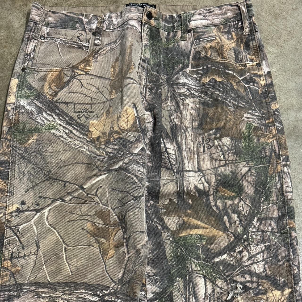 Y2K Realtree Denim Pants 36x34 🥶 - Depop