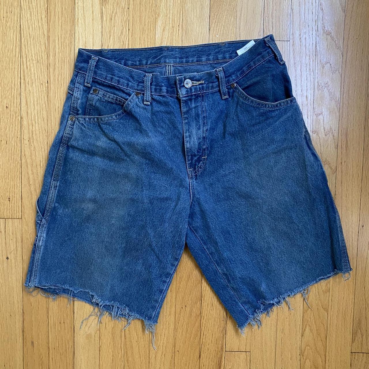 Custom Dickies jorts. 31 x 30, 8/10, slight fade but... - Depop