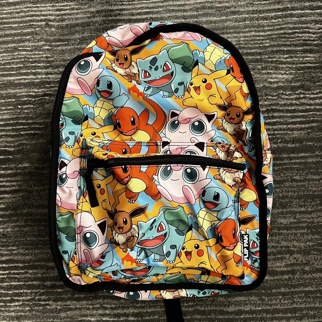 Pikachu Pokemon Flip Pak Reversible Backpack - Depop