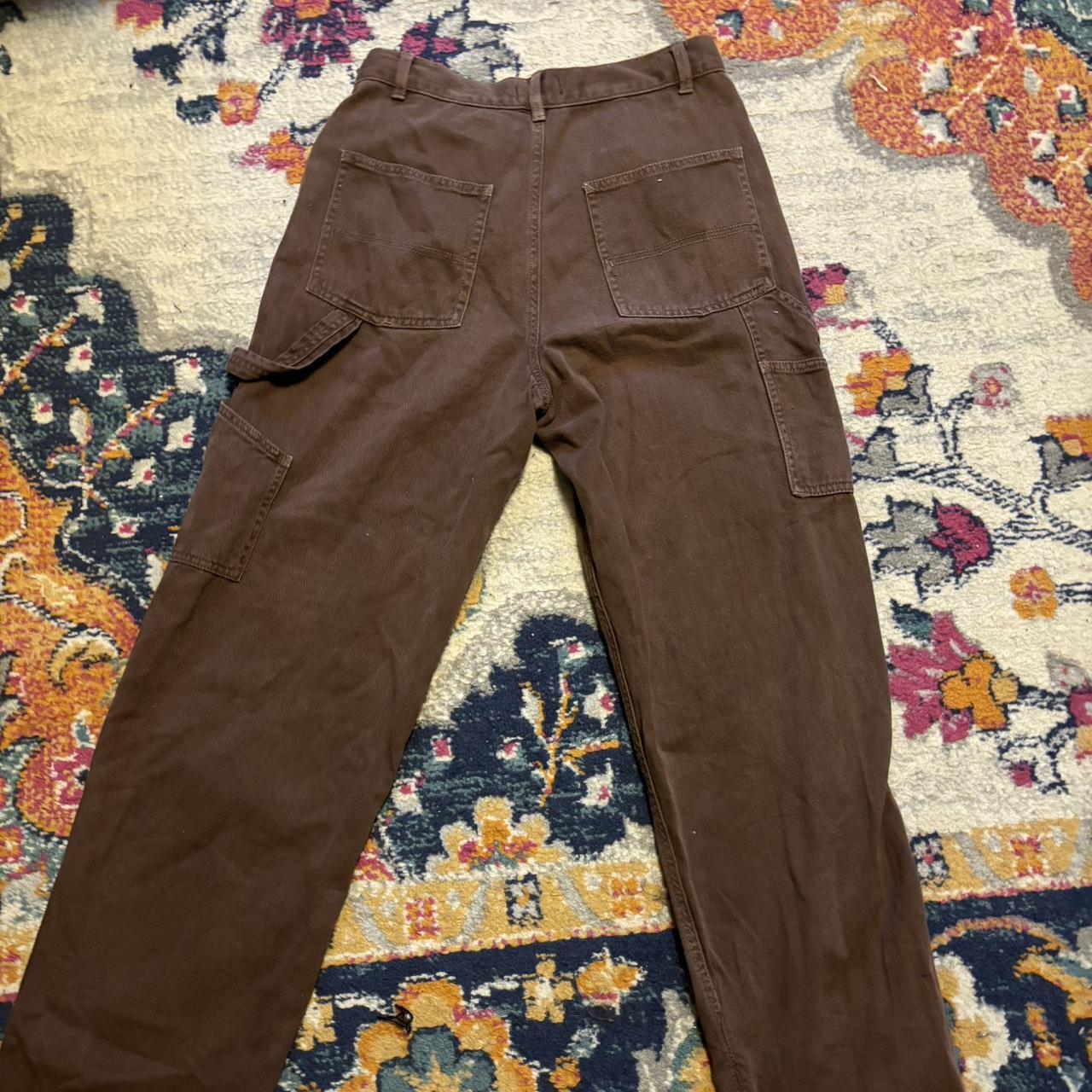 Brown cargos from garage. Size 5. Super cute and... - Depop