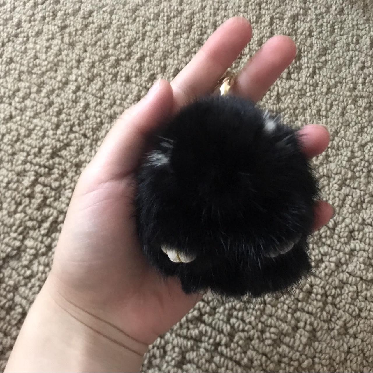 Cute furry bunny keychain multiple colors and sizes... - Depop