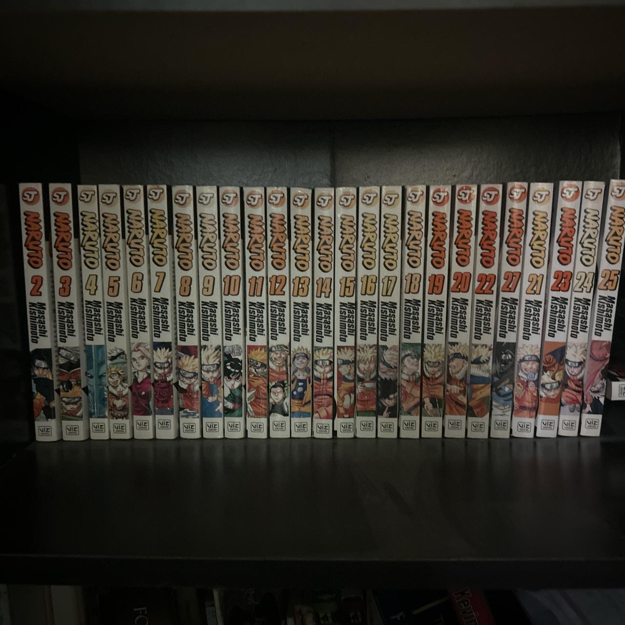 Naruto manga collection - 24 (2-25,27)volumes #manga... | Depop