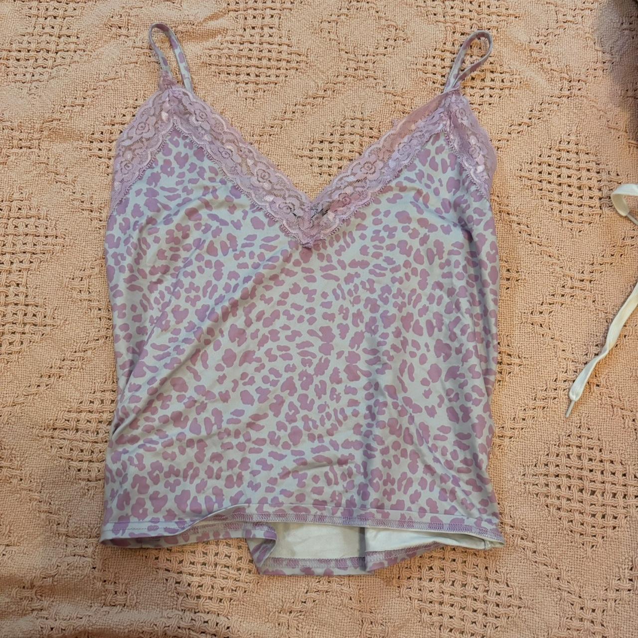 shein y2k cheeta print crop top since it is shein im... - Depop