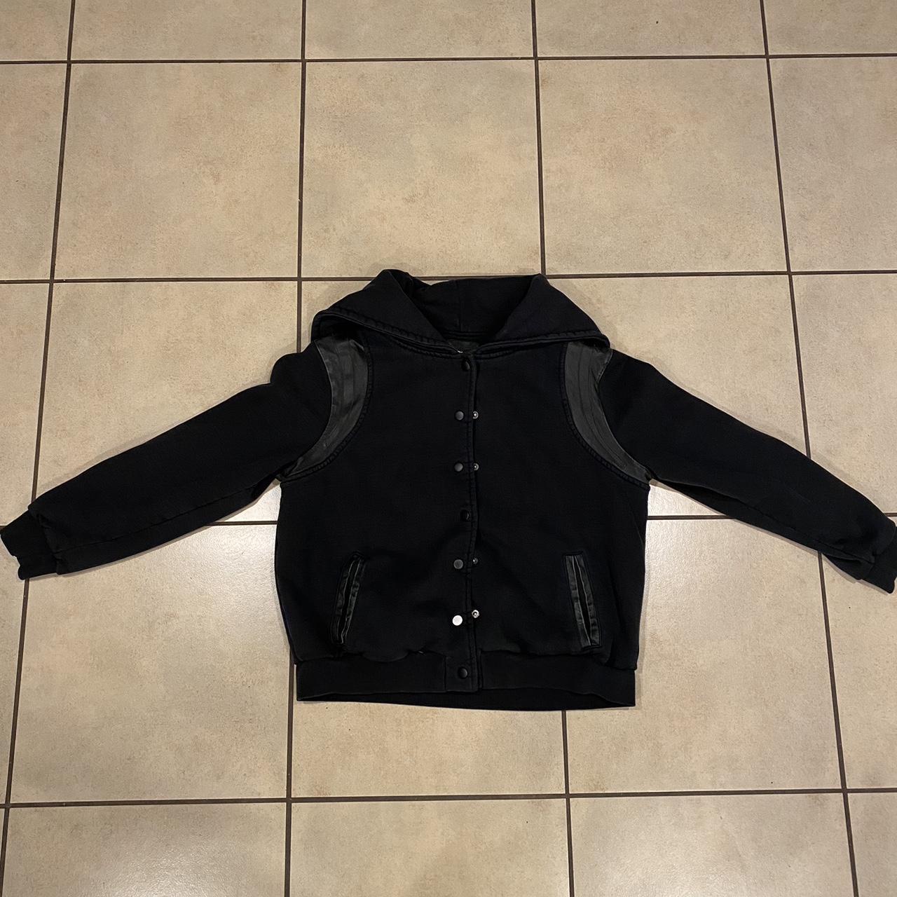 Opium style sweater with zip-able hood, listed as... - Depop