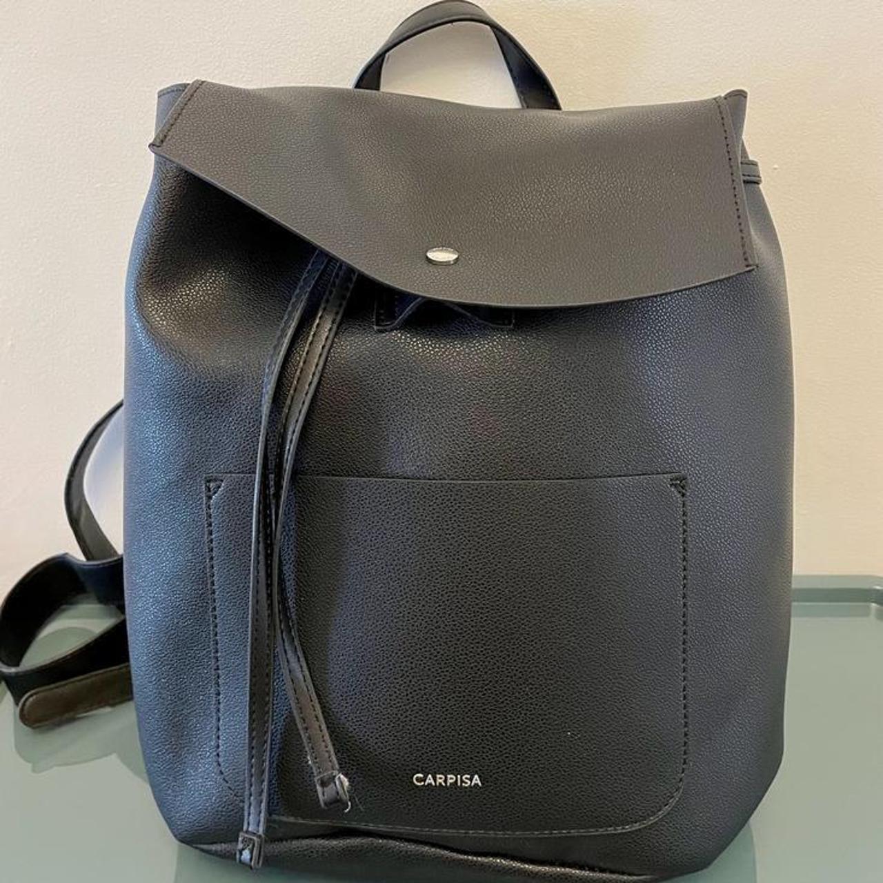 brand new Carpisa faux leather backpack, very roomy... - Depop