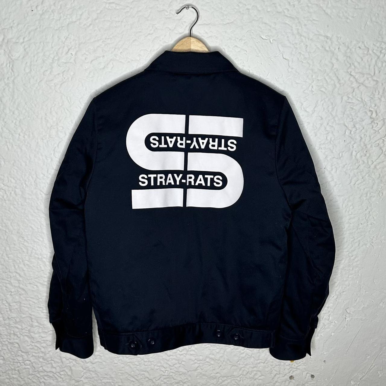 Stray Rats Metro Work Jacket sz S Light fill, worn... - Depop