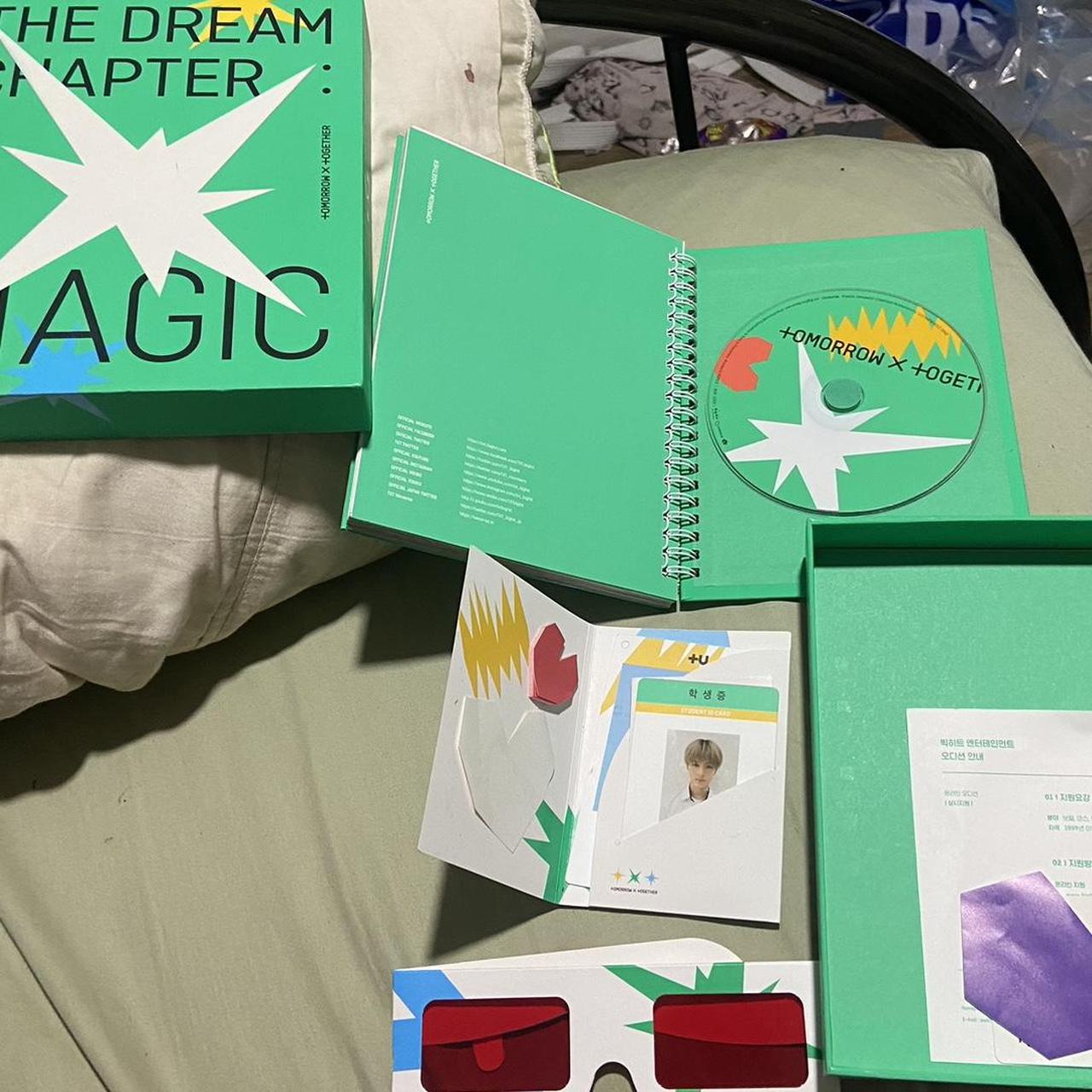 TXT THE DREAM CHAPTER: MAGIC ALBUM Attributes: CD,... - Depop