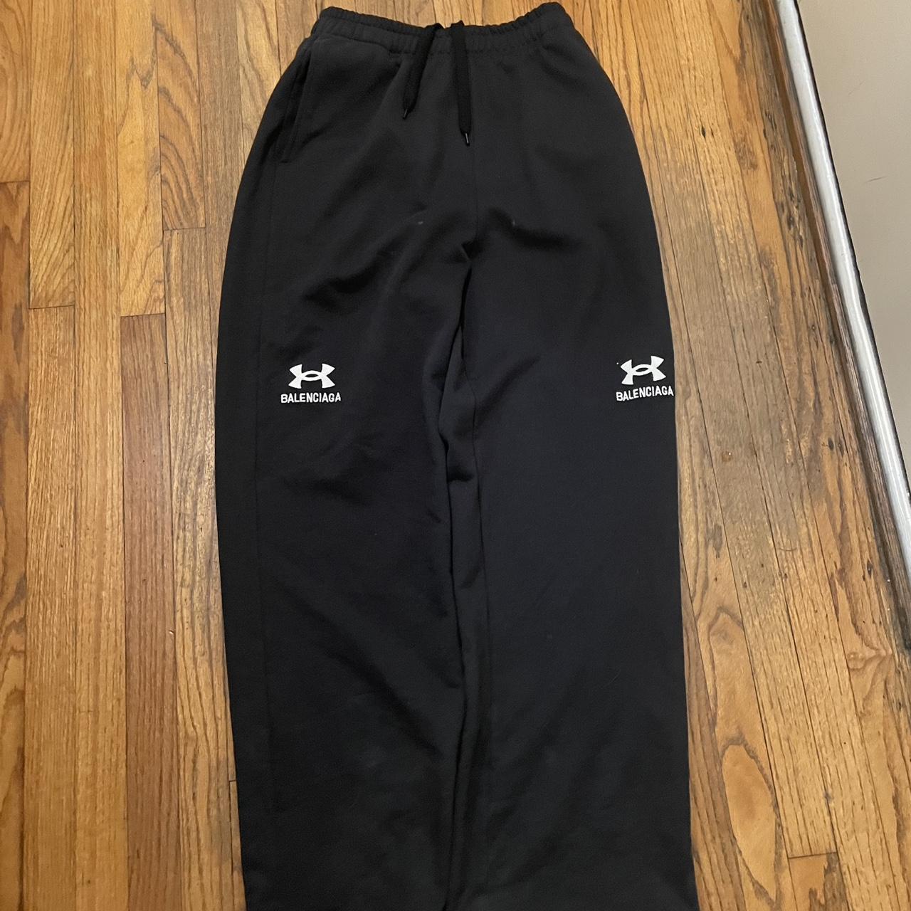 Balenciaga under armor collab baggy sweats open to... | Depop