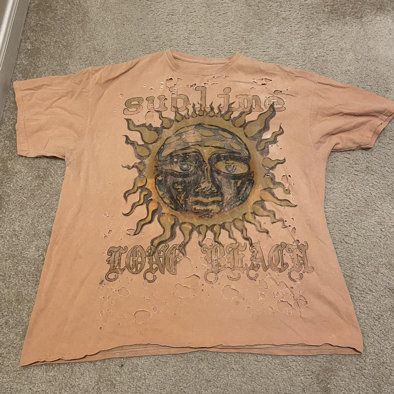 ORANGE SUBLIME OVERSIZED T-SHIRT BRAND: UO ONLY WORN... - Depop