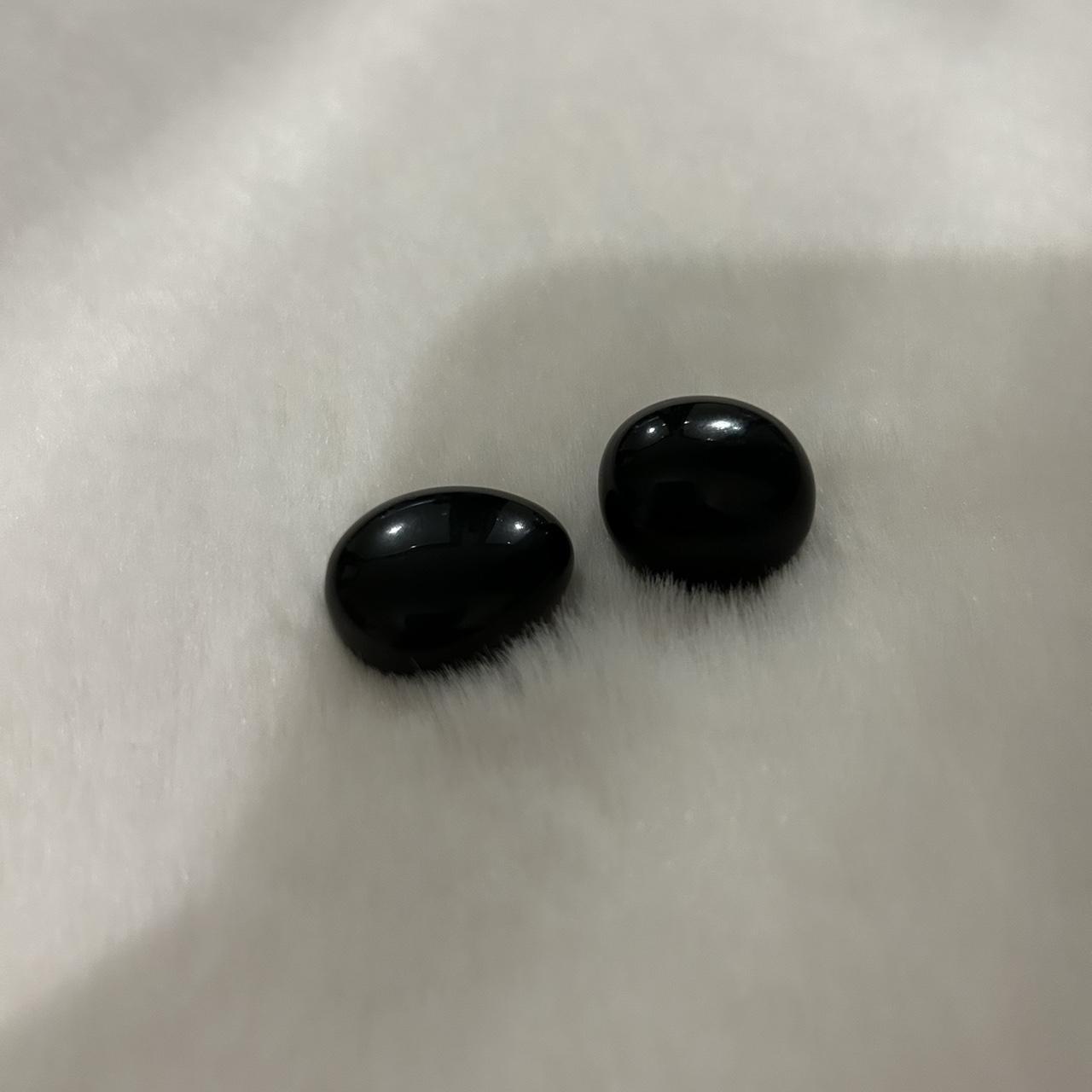 Gorgeous deep colour obsidian tumbles Obsidian... - Depop