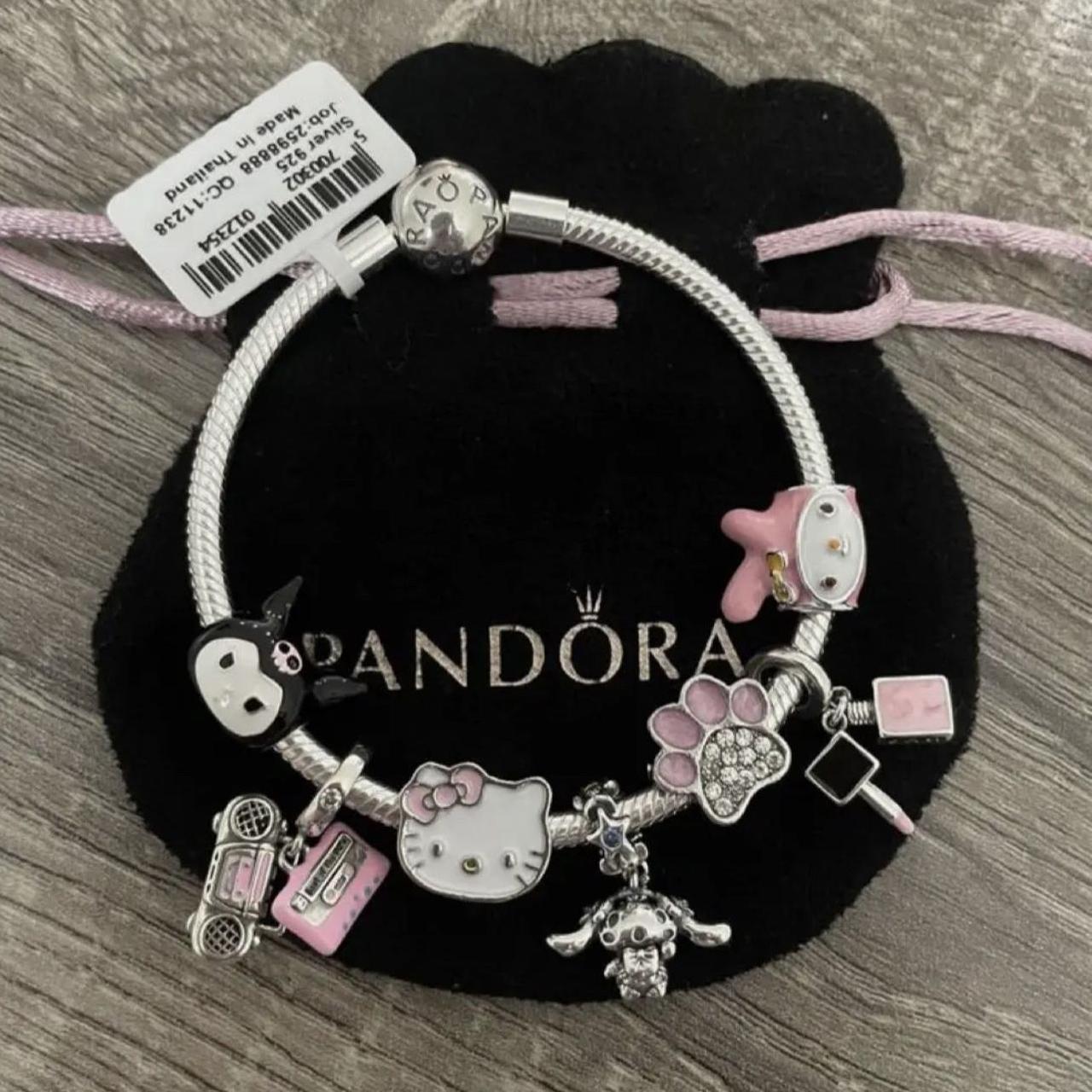 Hello kitty charm bracelet Message me to... - Depop