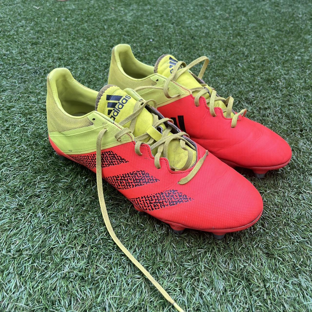 adidas rugby boots kakari elite size 10.5uk - Depop