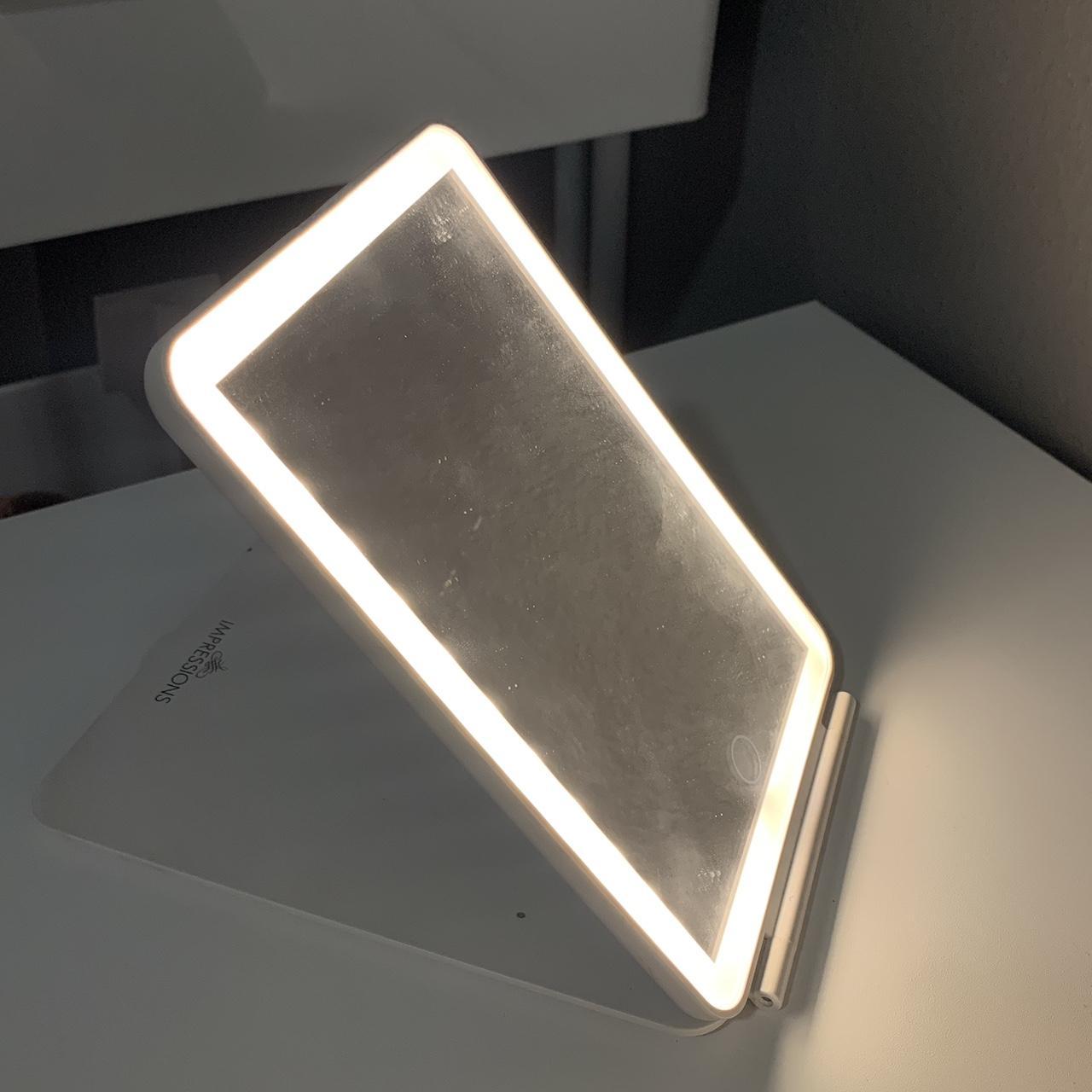 impressions vanity travel mirror works great has 3... - Depop
