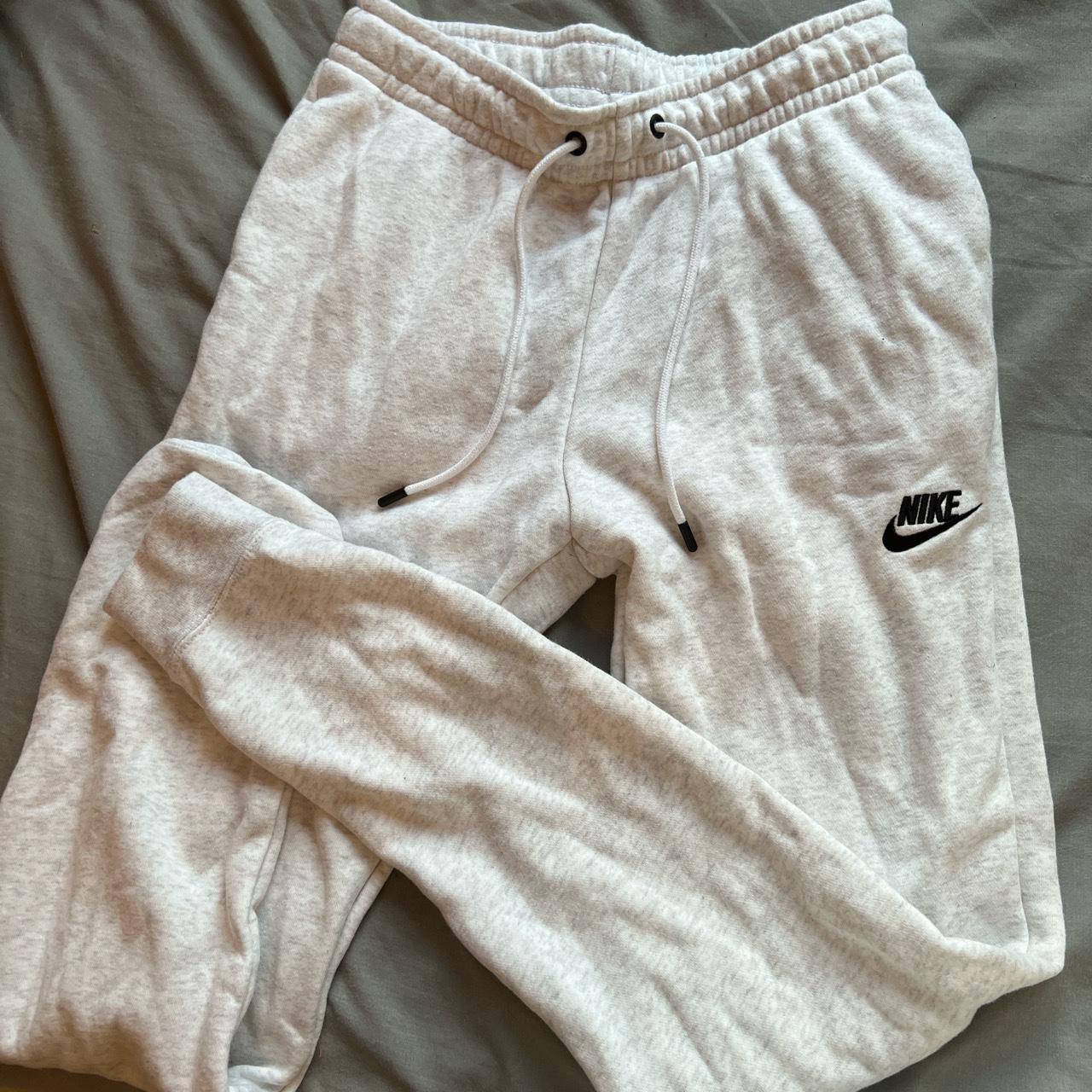 nike xs grey joggers - Depop