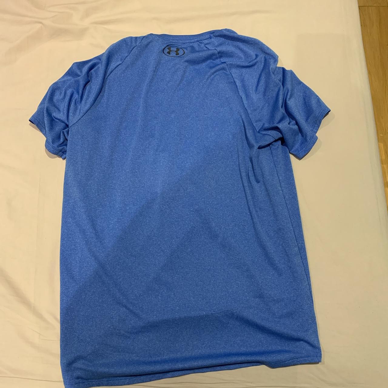 Blue under armour running top Size medium men’s... - Depop