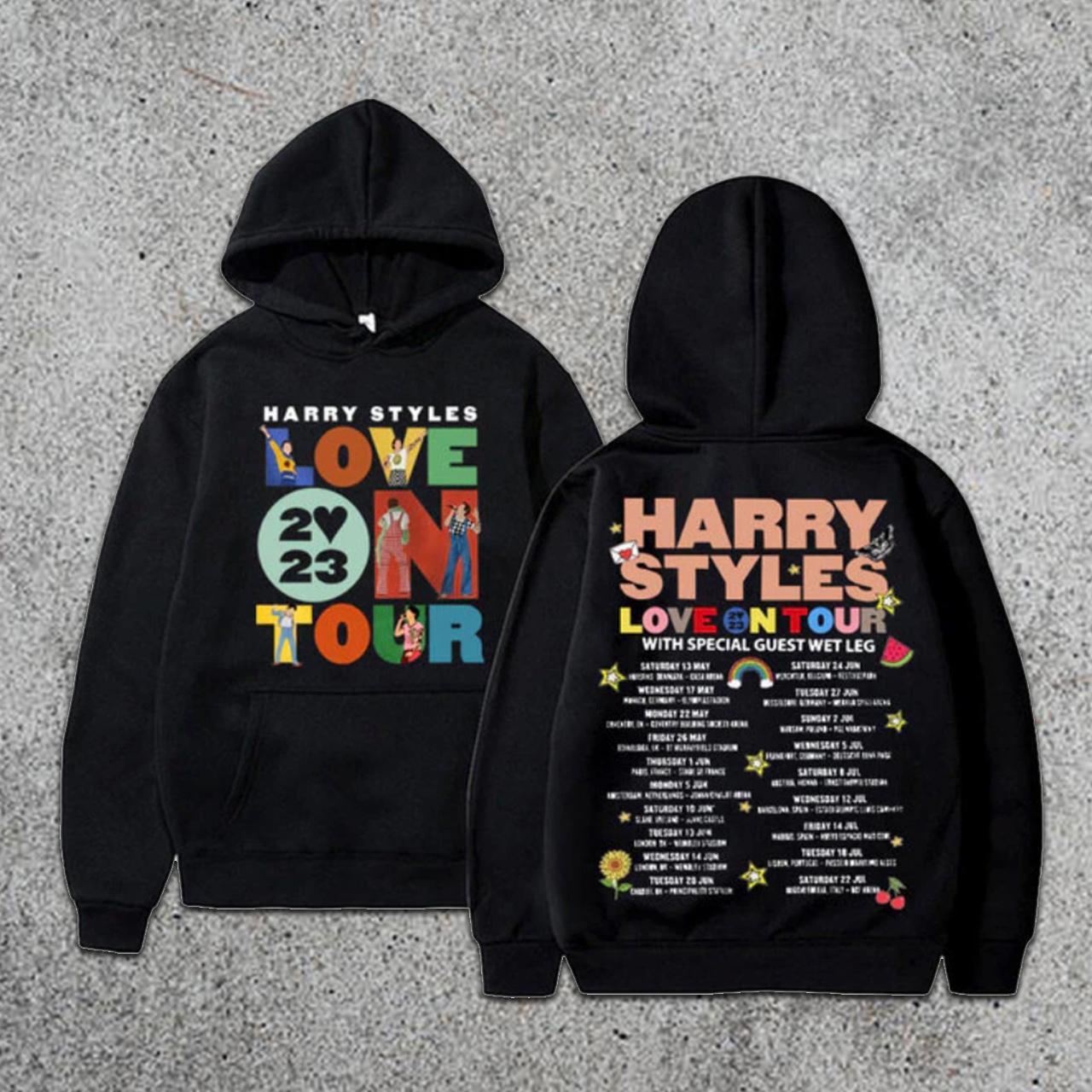 Harry Styles Love on Tour Hoodie #harrystyles... - Depop