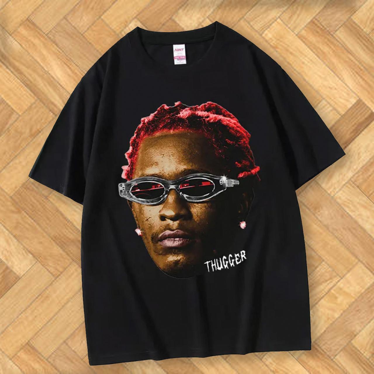 Young thug thugger graphic tee #retro #vintage... - Depop