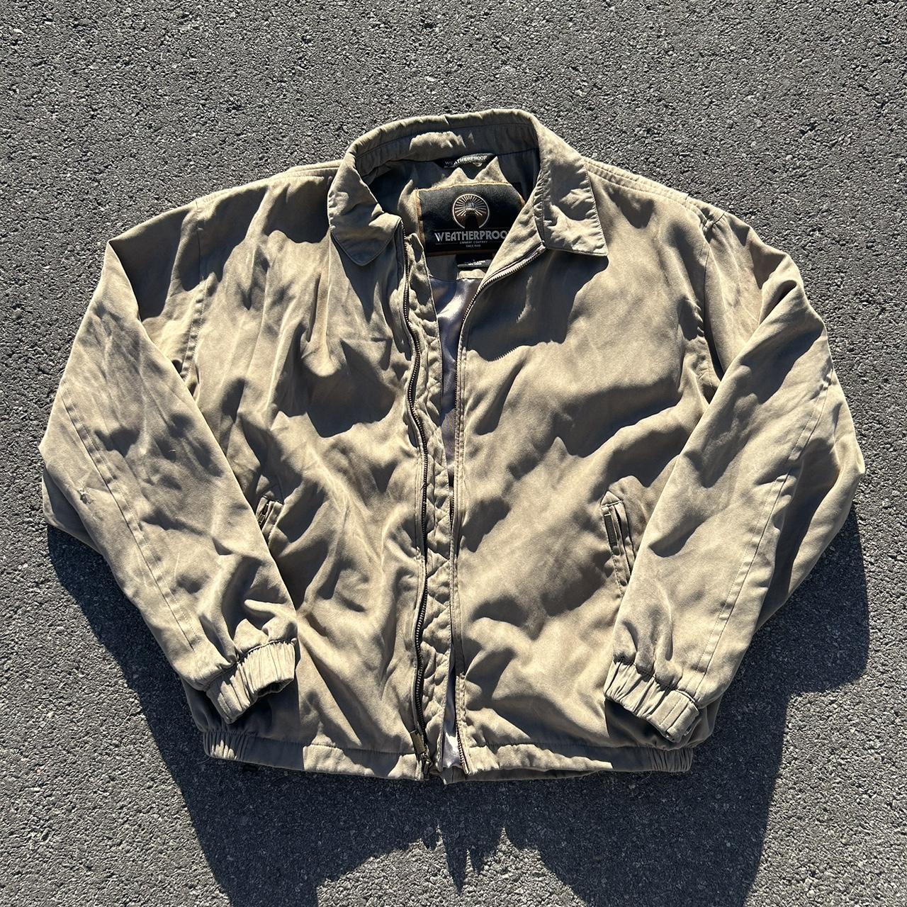 Weatherproof Brown Jacket Size: L - Depop