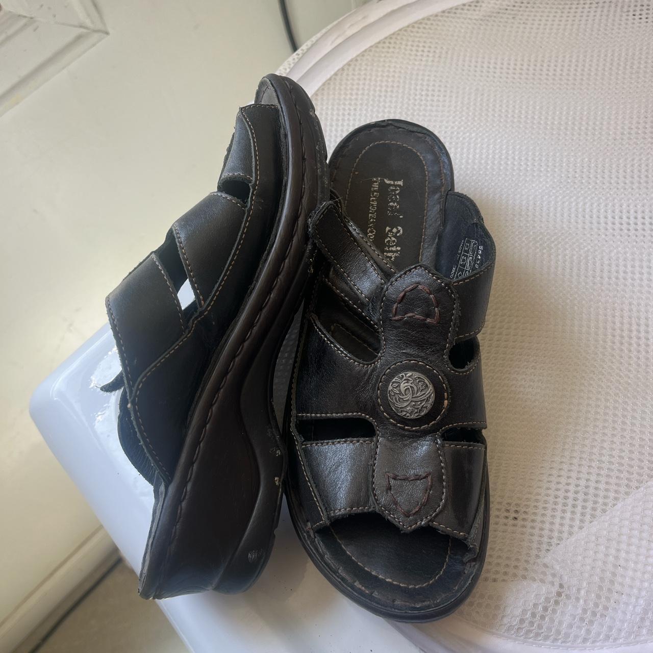 Joseph Seibel mini platform sandals - Depop
