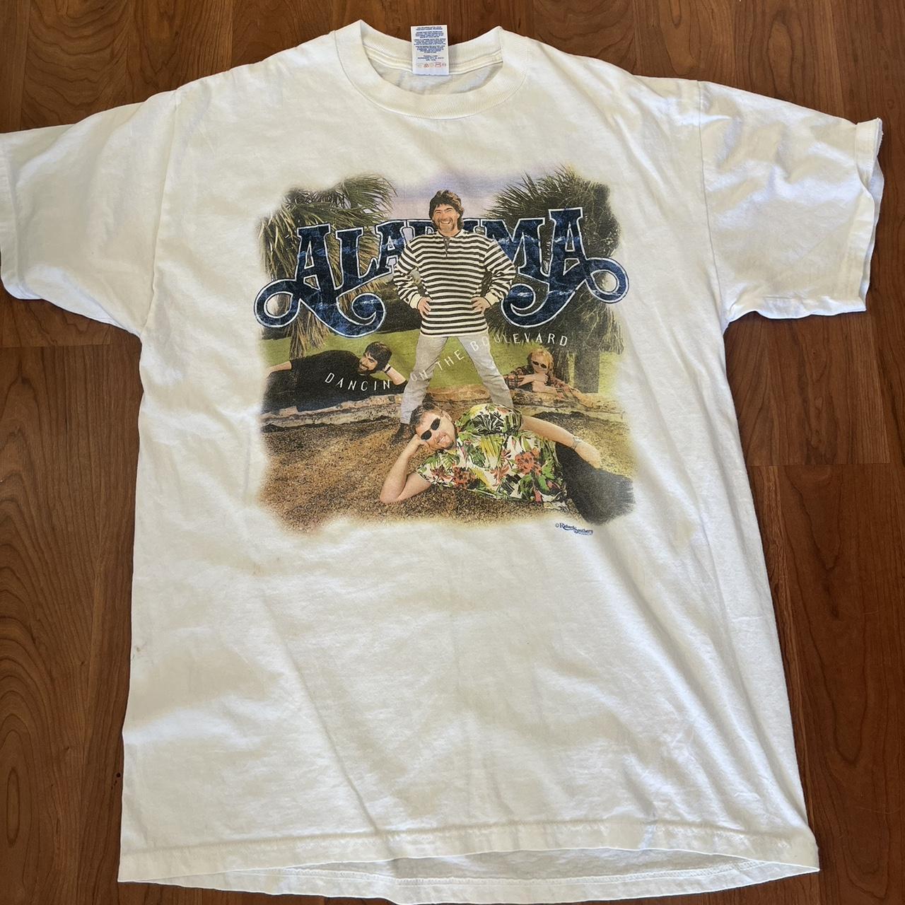 Vintage Alabama Band T-shirt Size Large - Depop