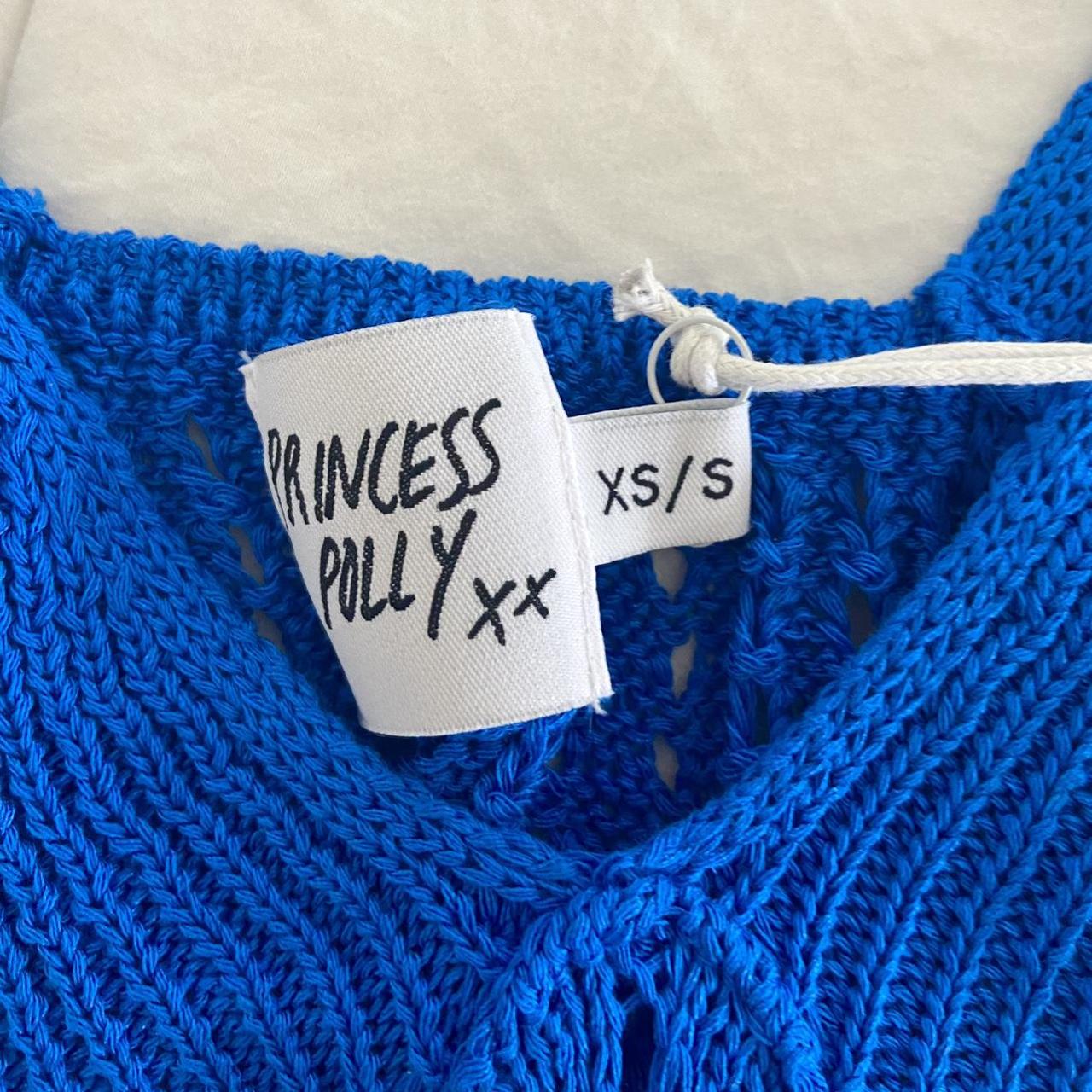 princess polly crochet crop top; brand new with... - Depop