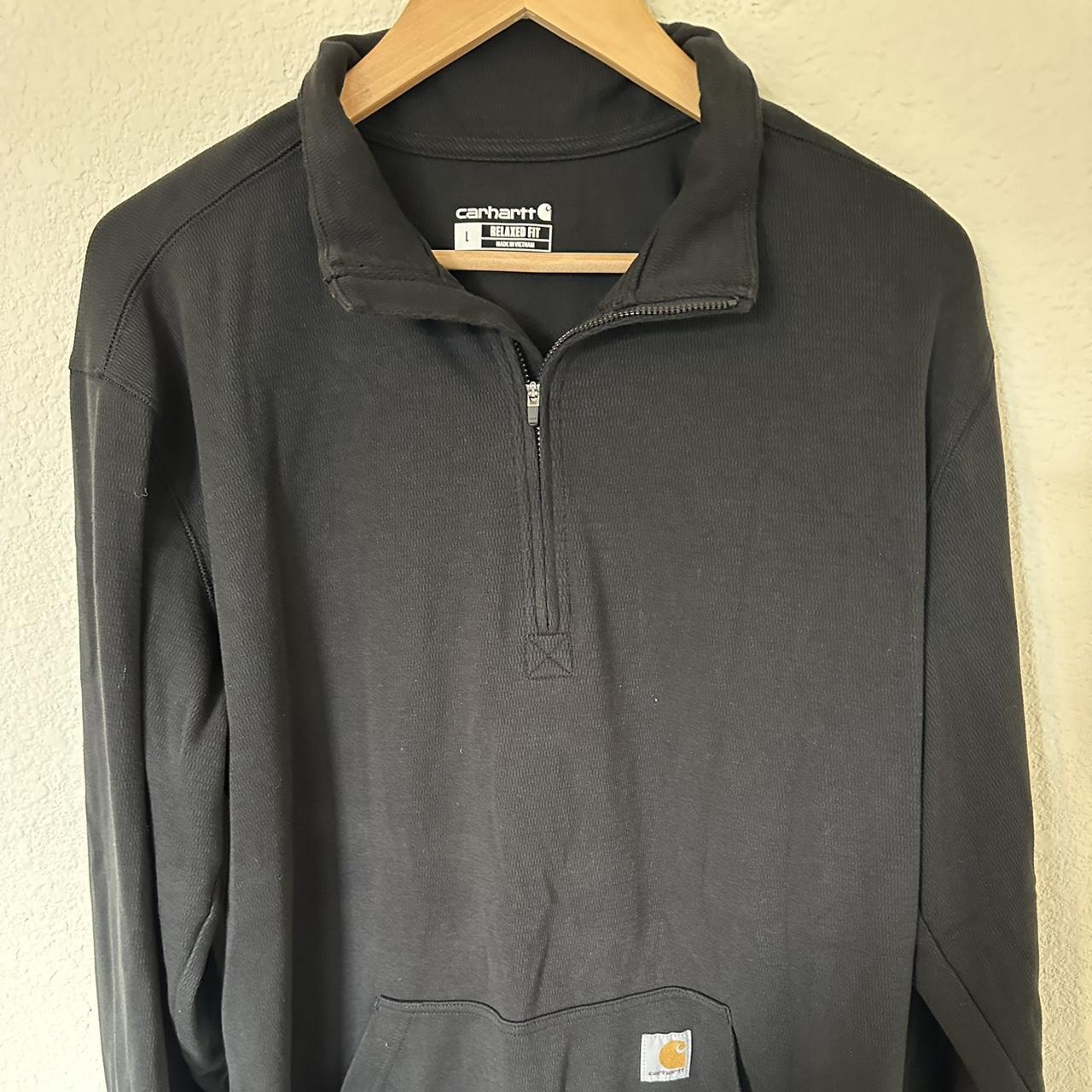 Carhartt Relaxed Fit quarter Zip Excellent... - Depop