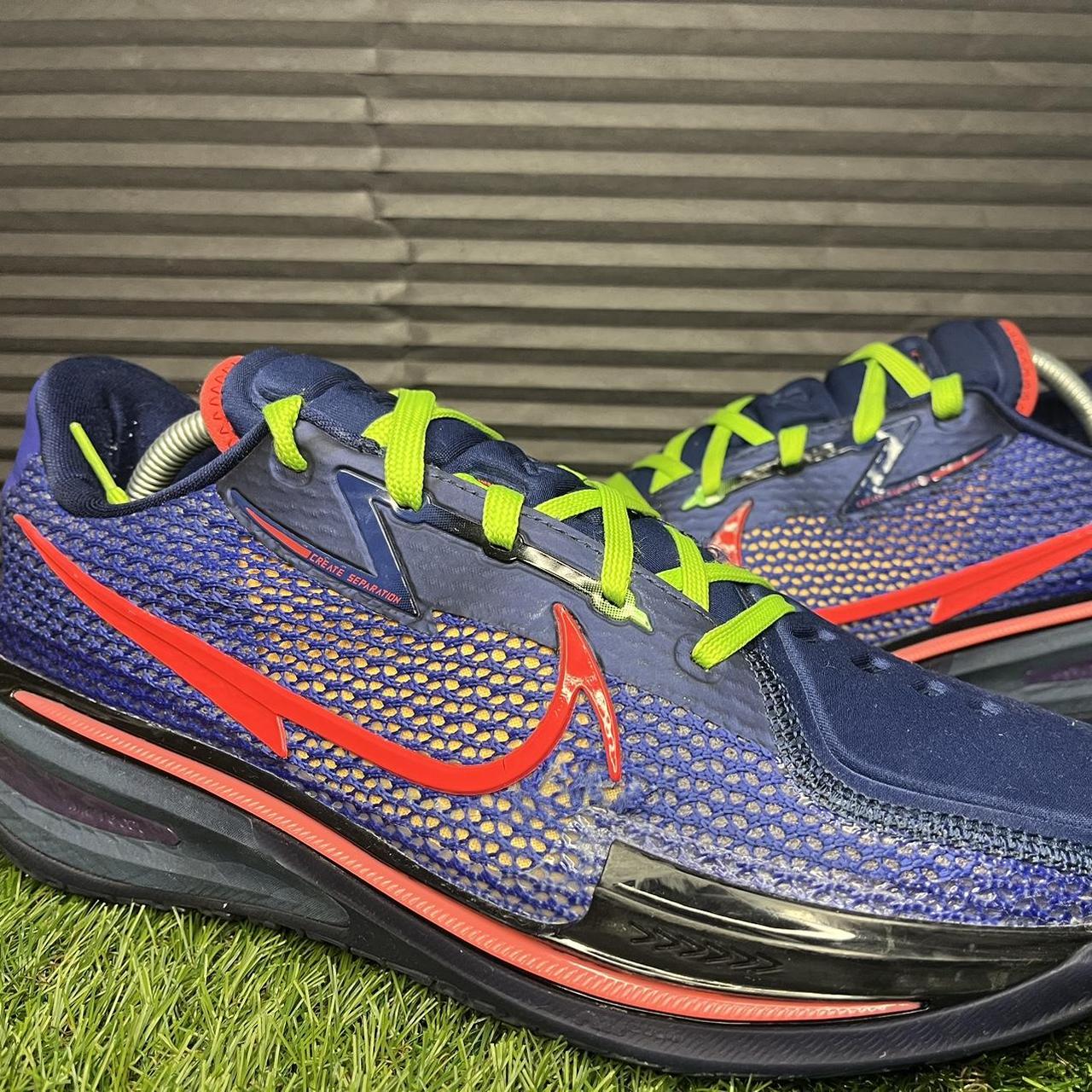Air Zoom GT Cut 'Blue Void Siren Red' Size... - Depop