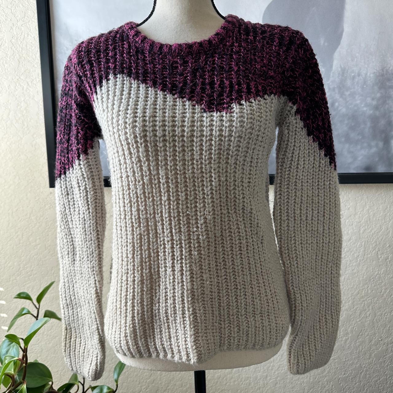 Chunky Ribbed Pullover YOON Chunky Ribbed Sweater... - Depop