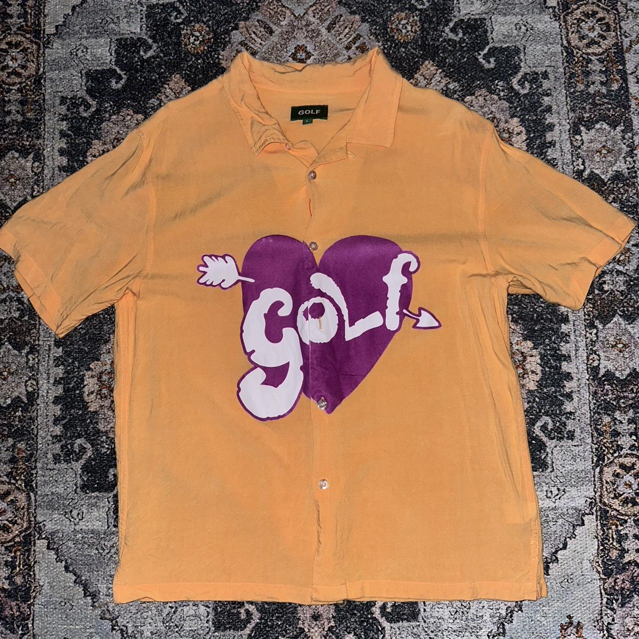 golf cupid short sleeve button up -... | Depop