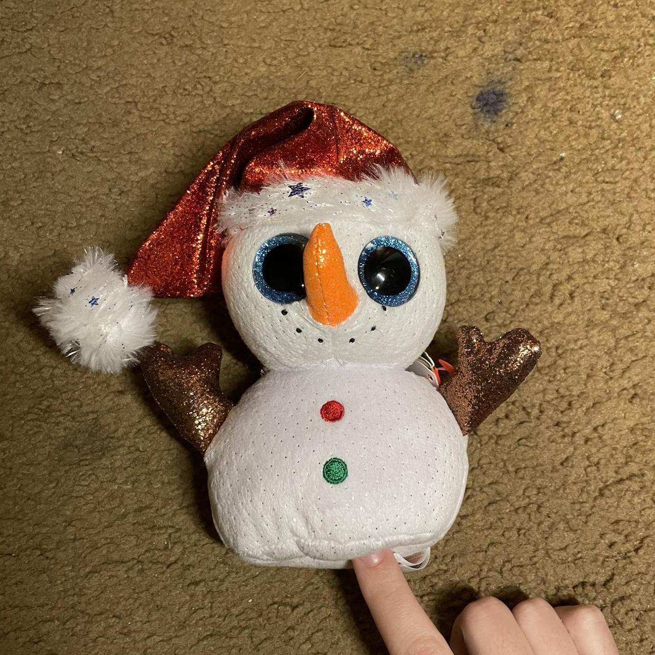 Flurry! The Snowman Beanie Baby - Depop