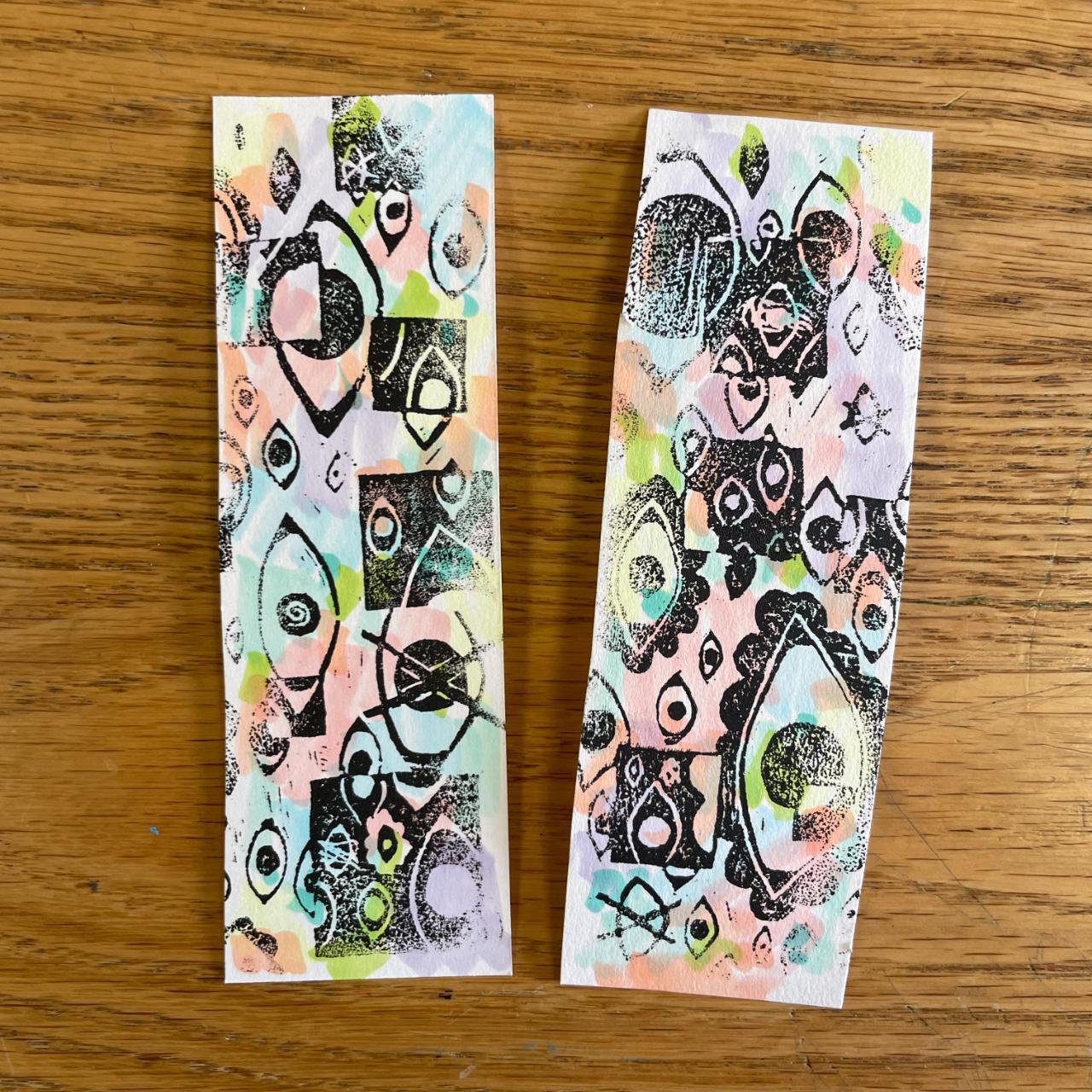 2Birds Original Eye Block Printed bookmarks for all... - Depop