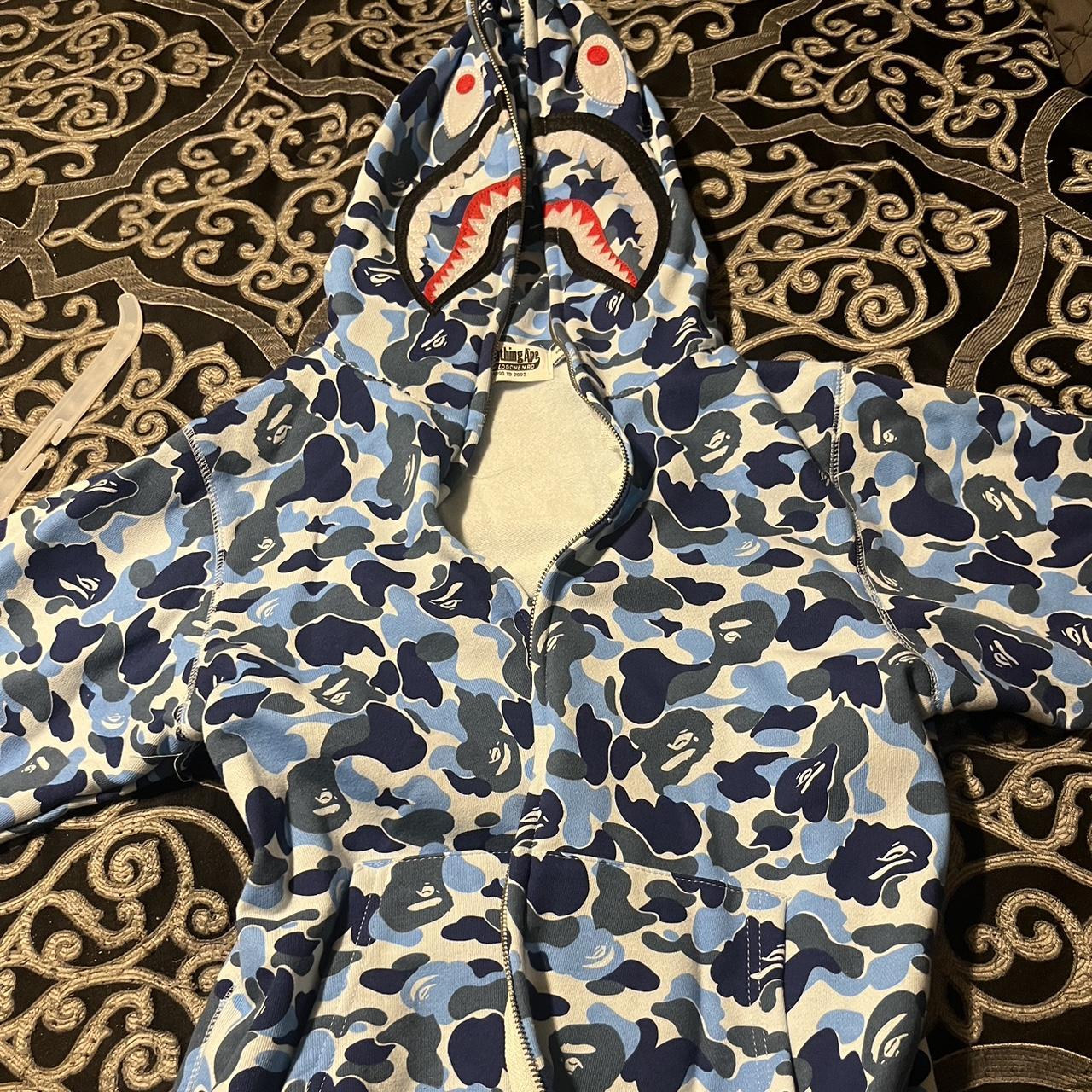 Bape Full Zip Runs Small So THIS IS NOT A REGULAR... - Depop
