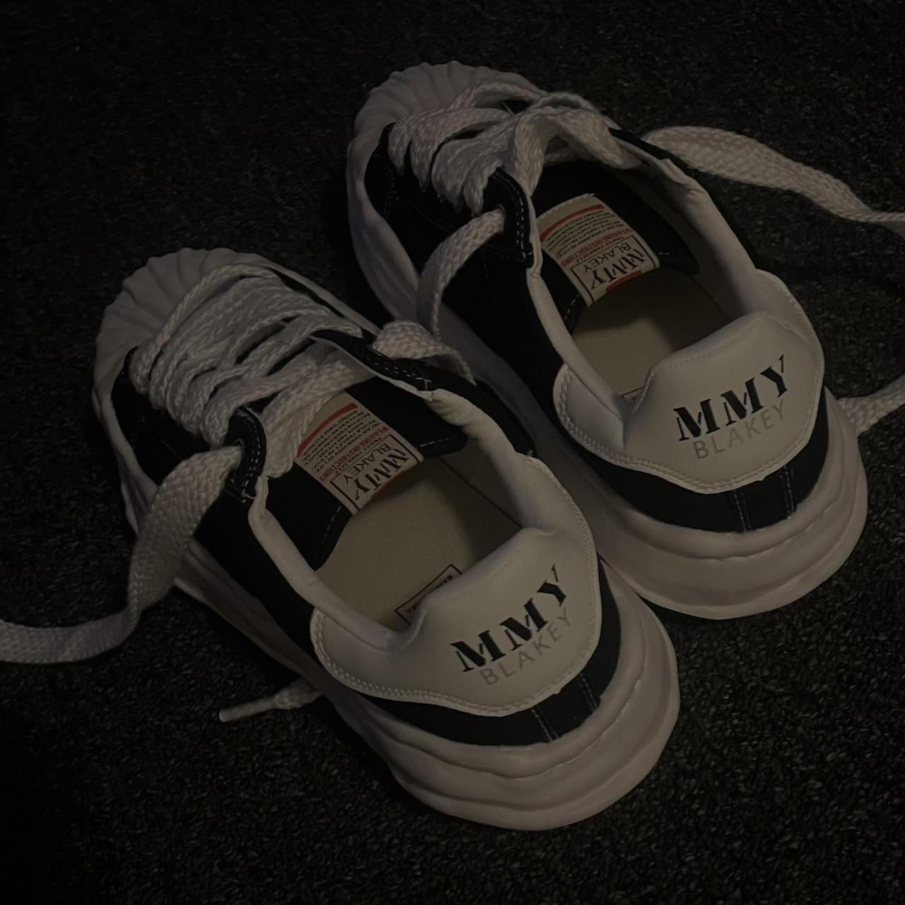 White And Black MMY shoes Comfortable fit Size... - Depop