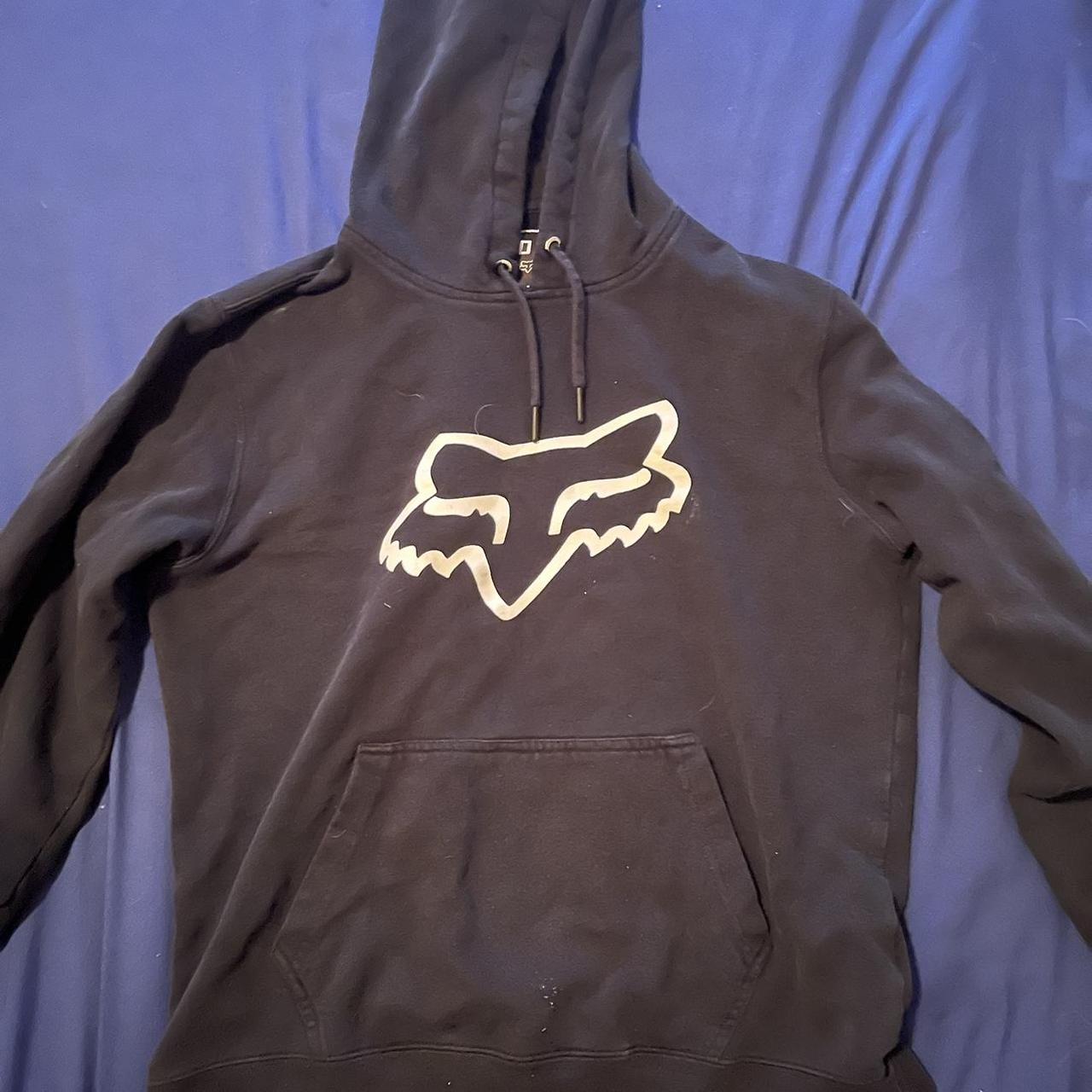 Fox racing hoodie - Depop