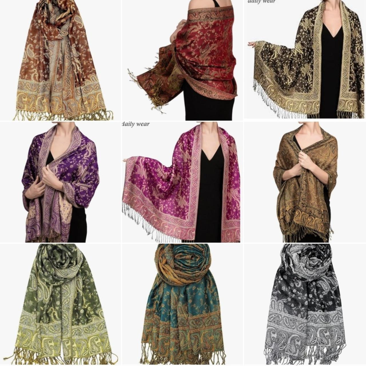 Handmade Pashmina Hood please dm before purchase so... | Depop