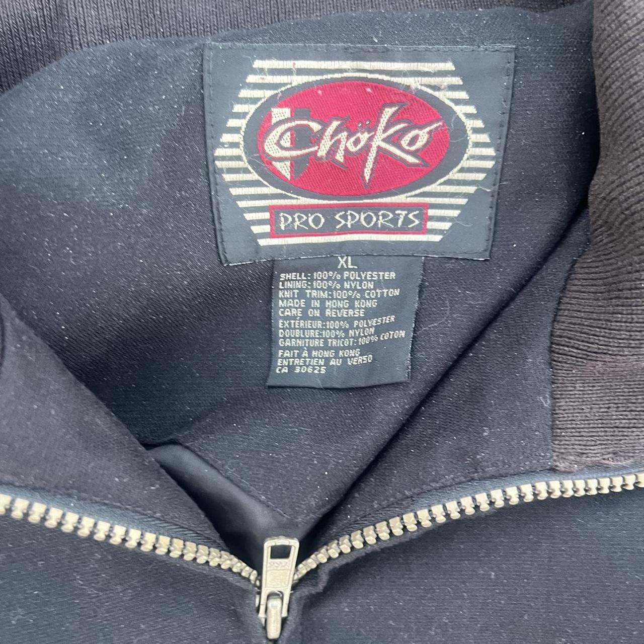 Choko vintage racing jacket Michelin embroidery... - Depop