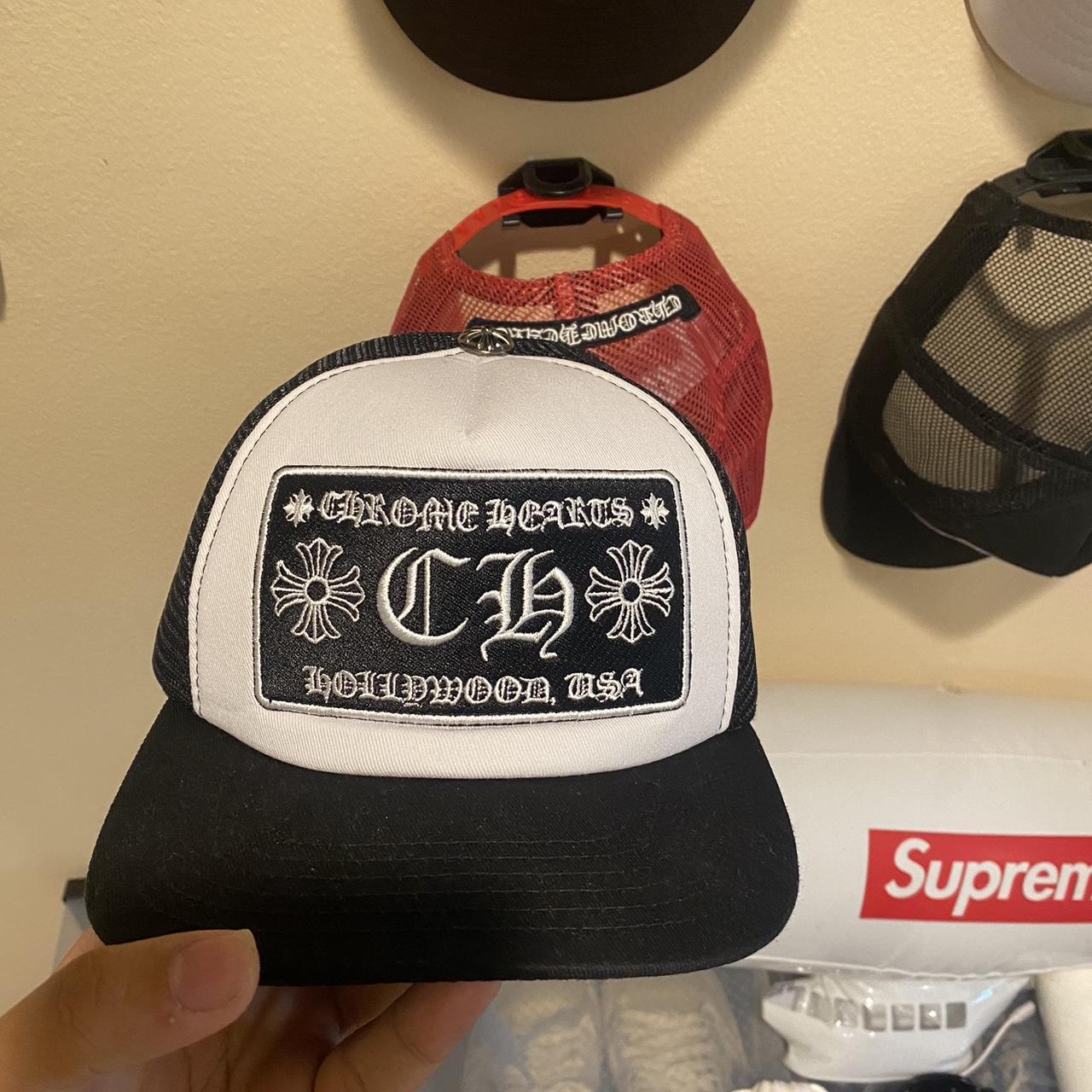 Authentic Chrome Hearts Hat Worn once, no wear damage - Depop