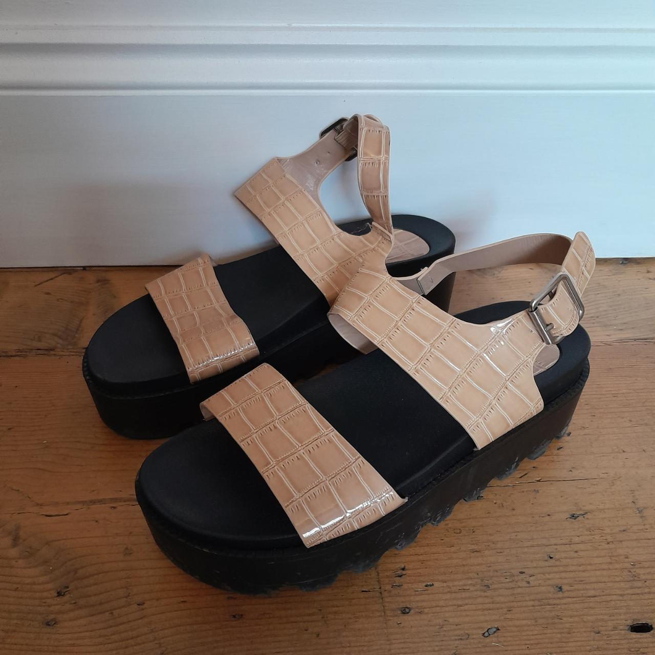 Co Wren Chunky Sole Sandals. Bought for £39, worn a... - Depop