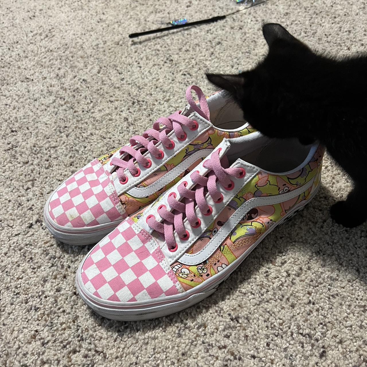 Vans custom SpongeBob shoes -Patrick -cat included - Depop