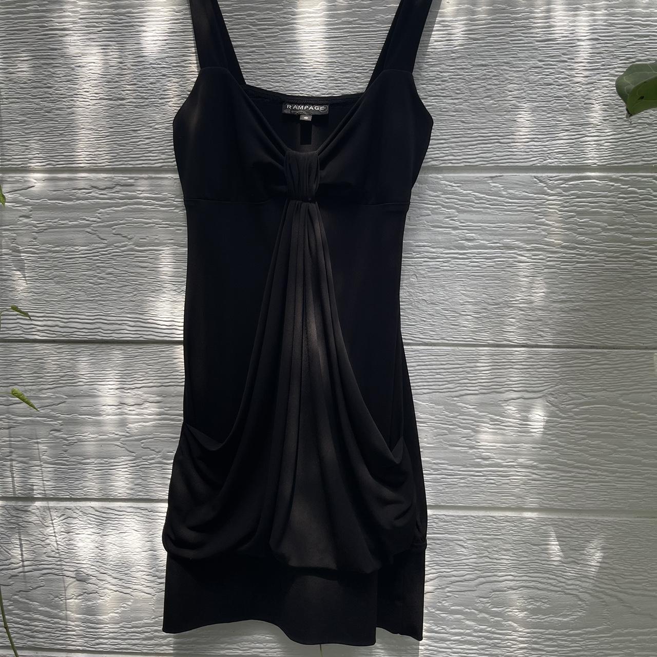 Black Mini Rampage Dress S - Depop