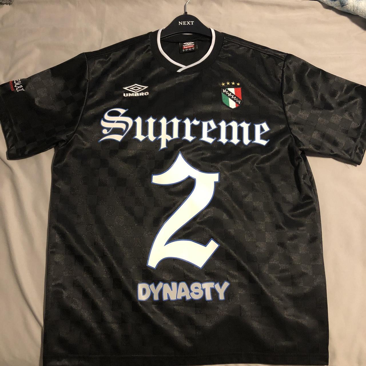 Supreme x Umbro shirt - Depop