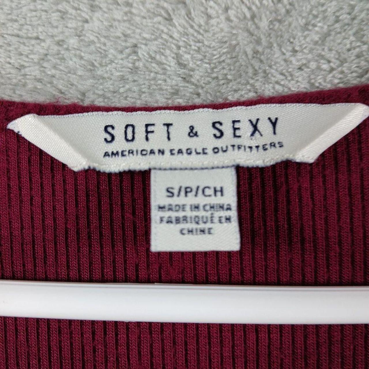 American Eagle Soft & Sexy Shirt Dress Women's Small... - Depop