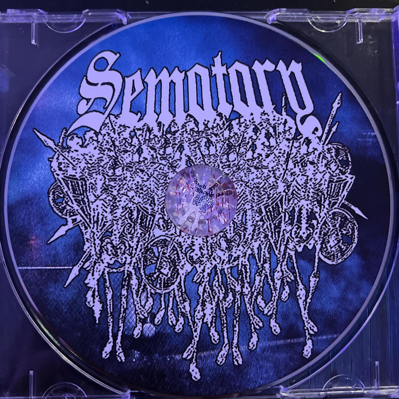 Signed Sematary “Bloody Angel” CD from Haunted Mound... | Depop