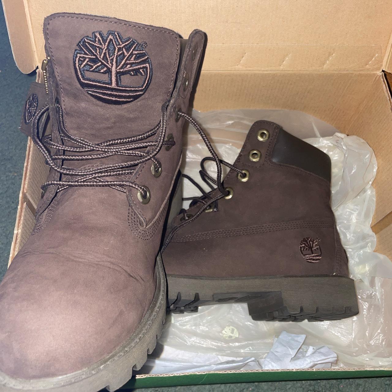 Timberlands size 6 well condition still in shoe box - Depop