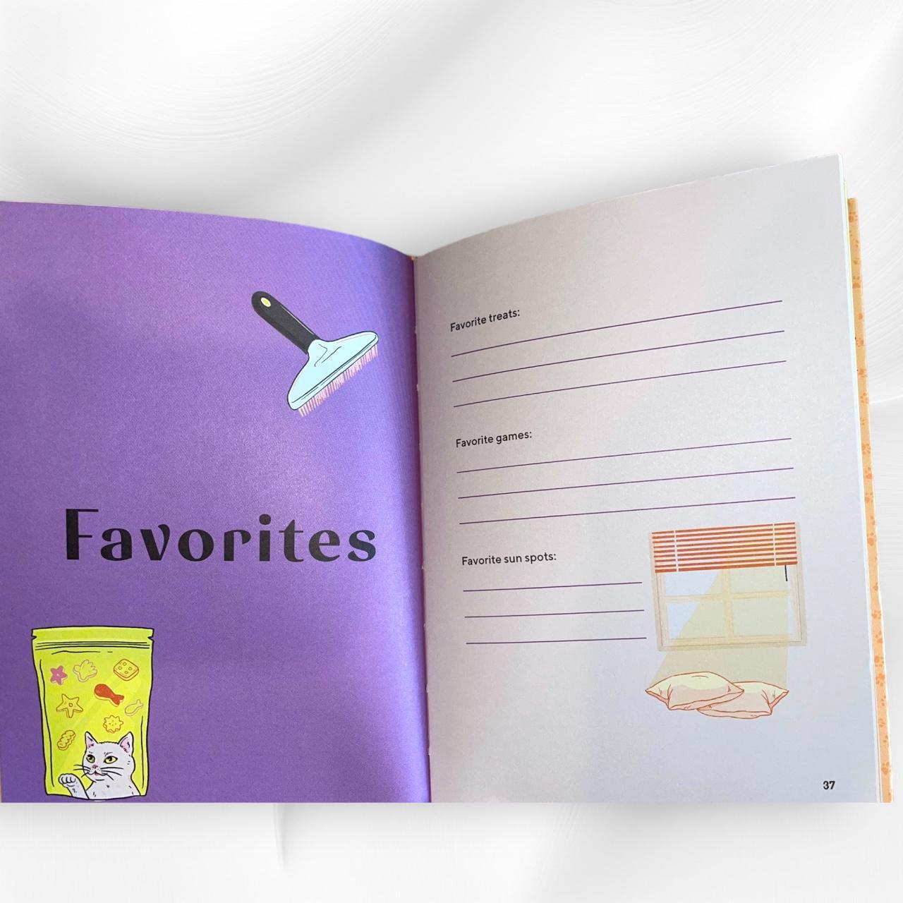 Cat memory book. This book is a keepsake book to... - Depop