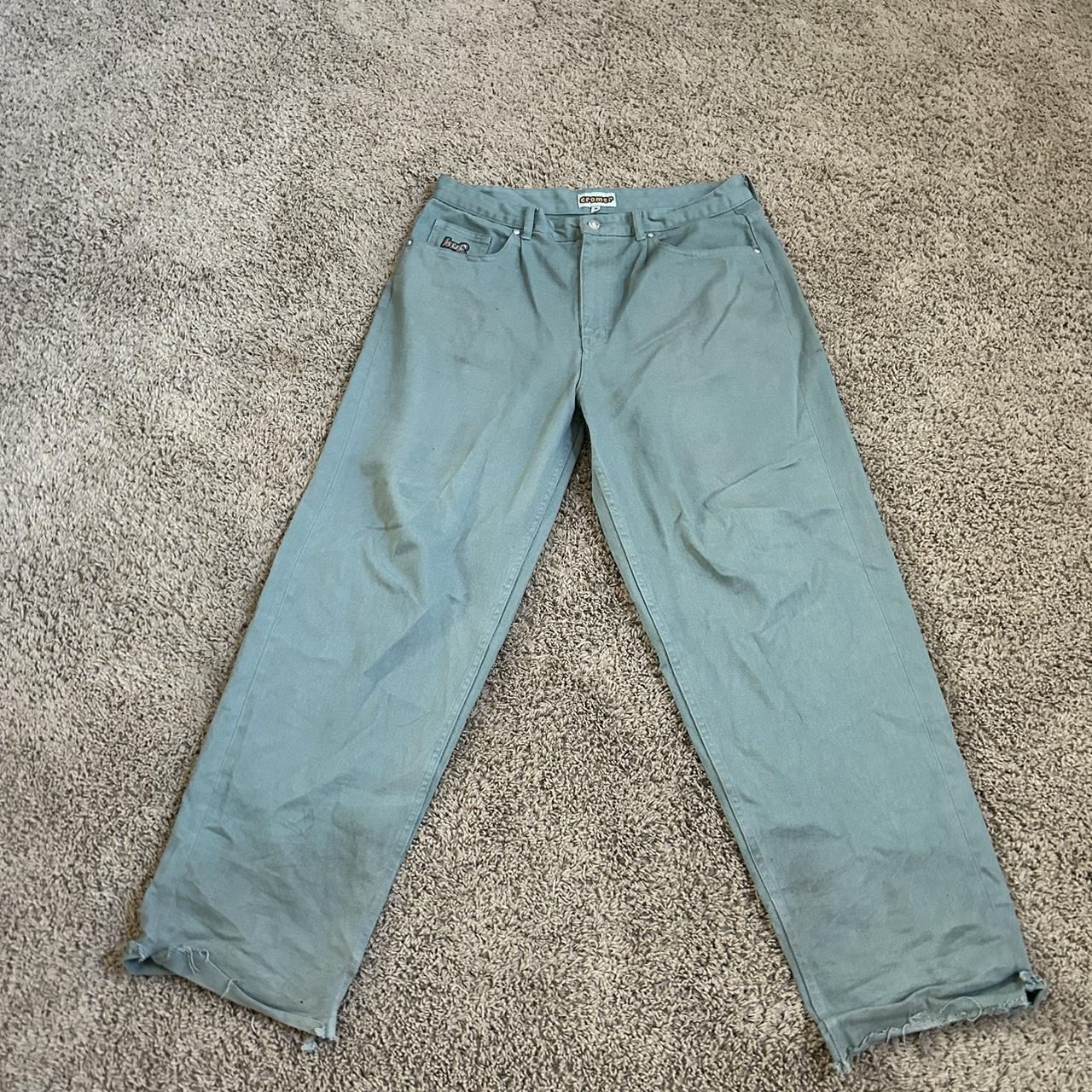 Streetwear ultra baggy huf pants #vintage... - Depop