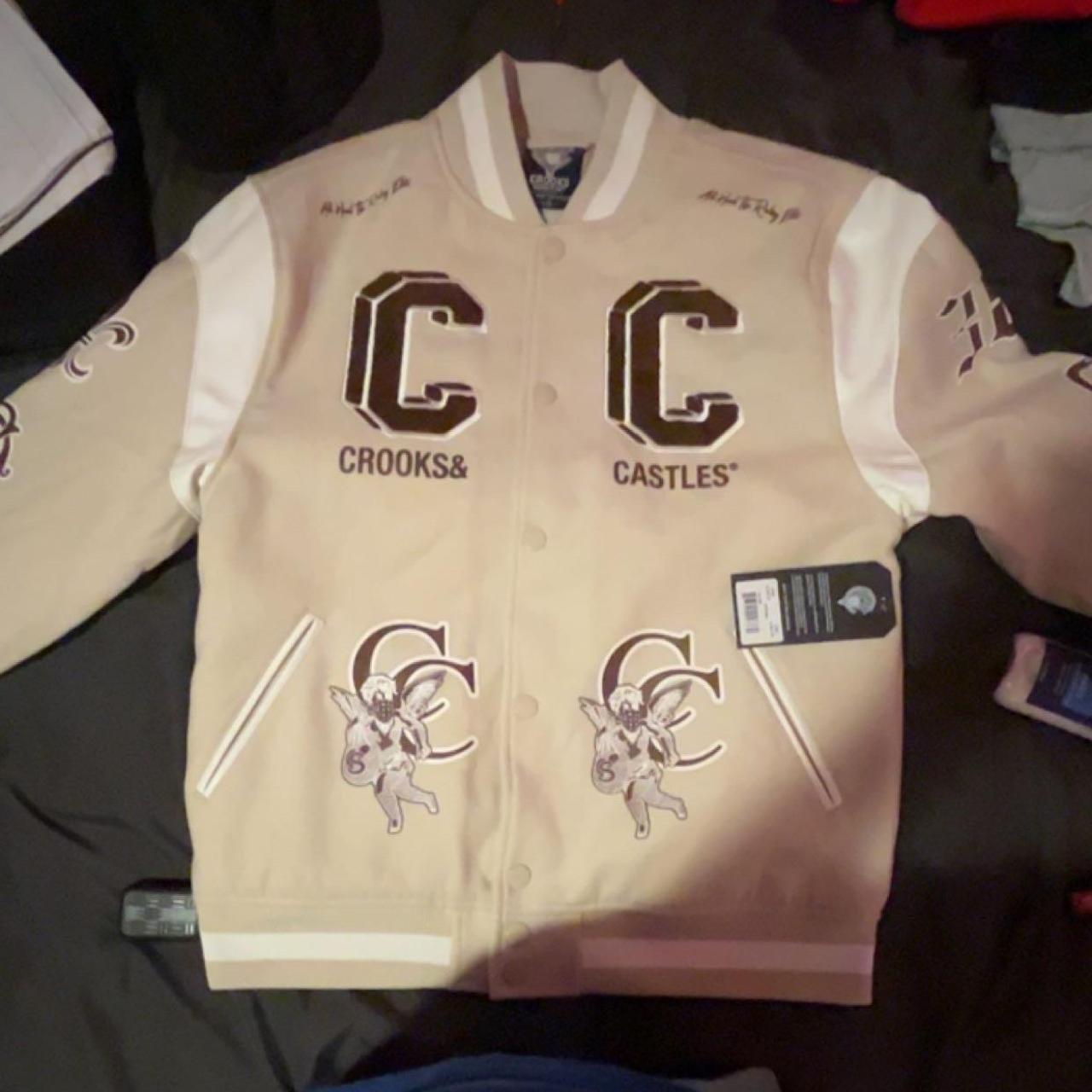 Brand new crooks and castles bomber jacket Lmk if u... - Depop