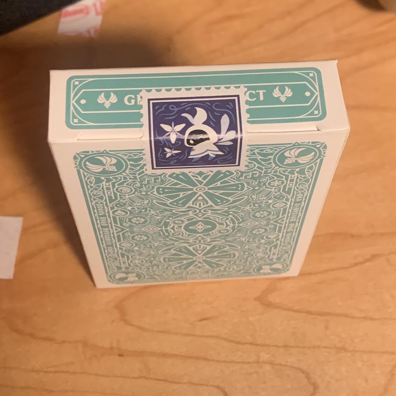 unofficial genshin mondstadt themed card set. opened... - Depop