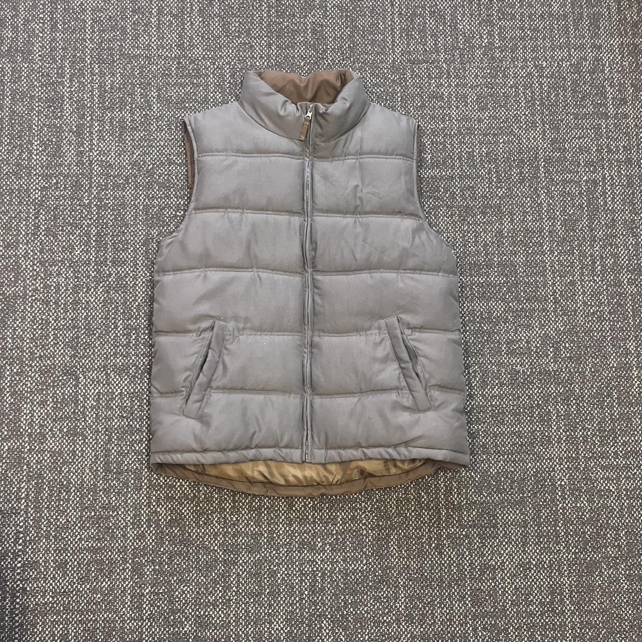 Vintage Grey WeatherProof Puffer Vest M Great... - Depop