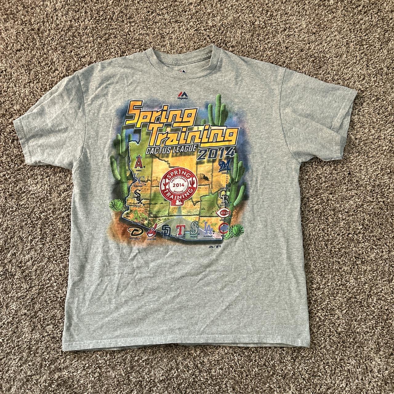Cactus League MLB Spring Training baseball T shirt 2014 - Depop